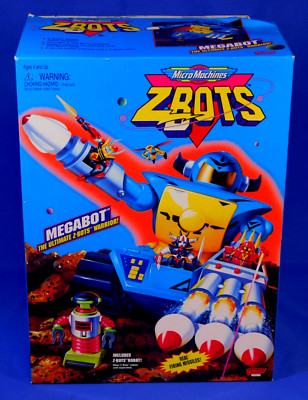 MICRO MACHINES Z-BOTS MEGABOT 1997 SEALED 2ND VERSION BOX ZBOTS | eBay