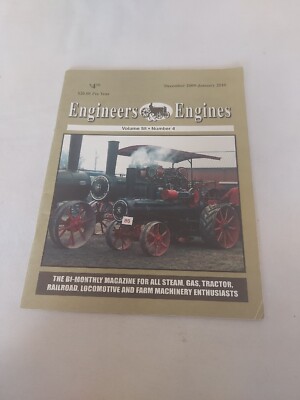 2009/10 Dec./Jan, Engineers & Engines Magazine For Steam, Gas, Tractor ...
