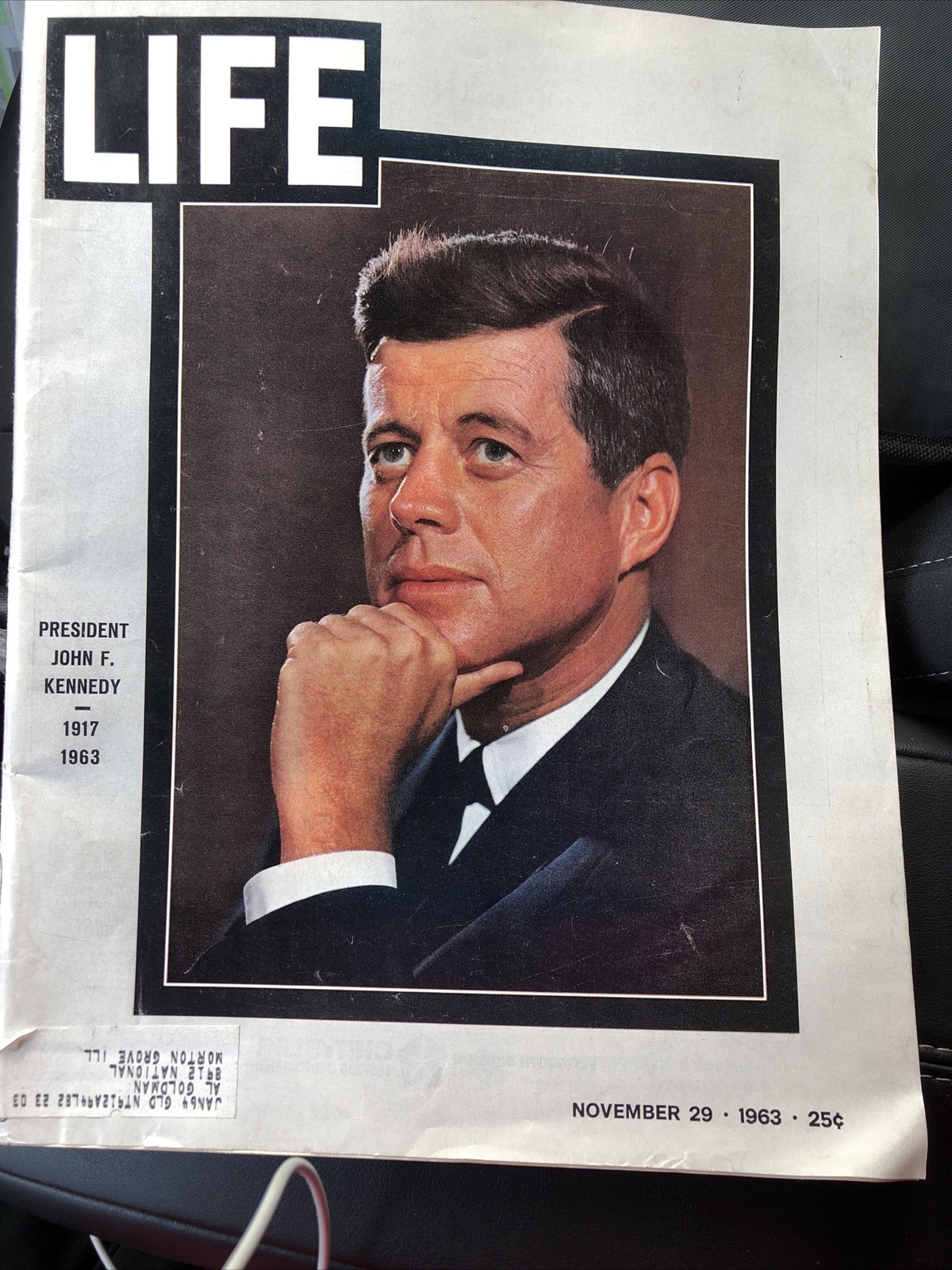 Life Magazine Of jFK NOV 29,1963 Vol 55 NO 22 | eBay