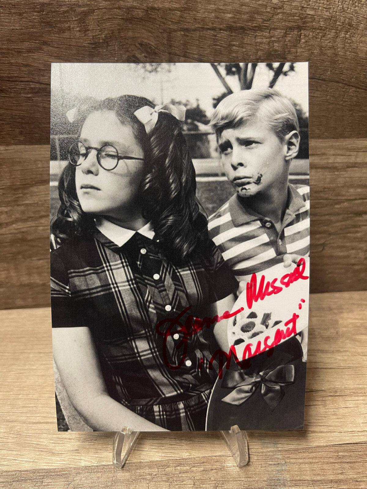 Jeannie Russell Margaret Dennis The Menace Hand Signed 4x6 Photo TC46 ...