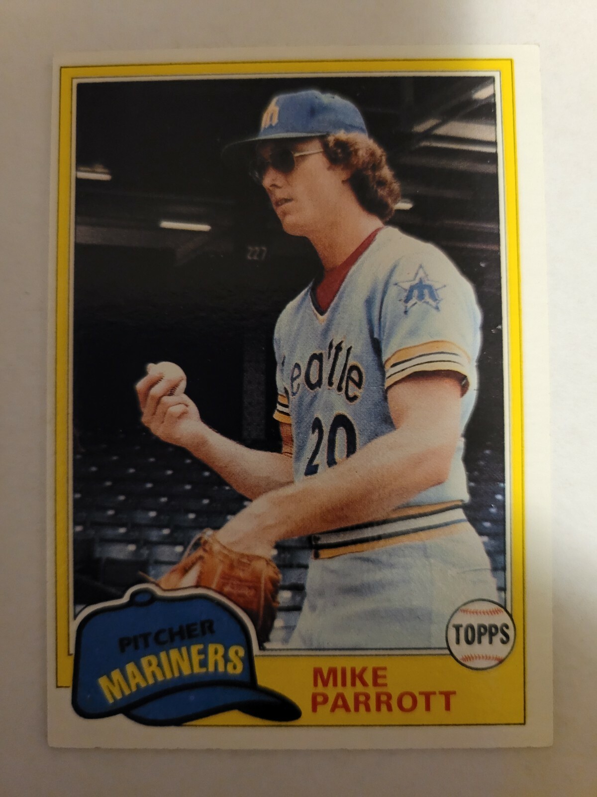 1981 TOPPS MIKE PARROTT #187 EX/NM | eBay