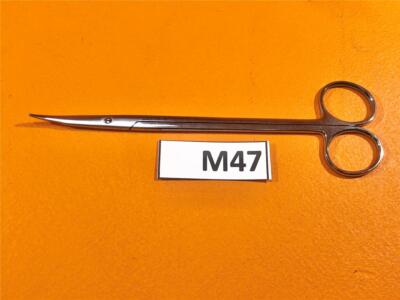 JARIT 100-297 Reynolds Scissors, Narrow Tip, Curved, 7" (178mm), Plain ...