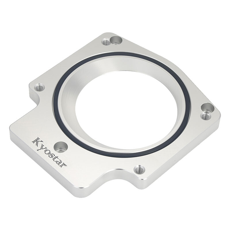 92mm Silver Intake Manifold Throttle Body Spacer Adapter For LS1 LS2 ...