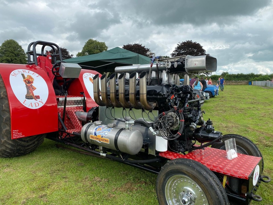 Complete Modified Tractor Puller with lorry to transport and spares ...