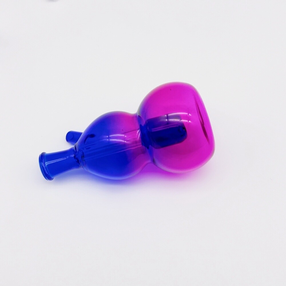 Gourd Mini Glass Bong Bubbler Pyrex Smoking Water Pipe Portable Hookah ...