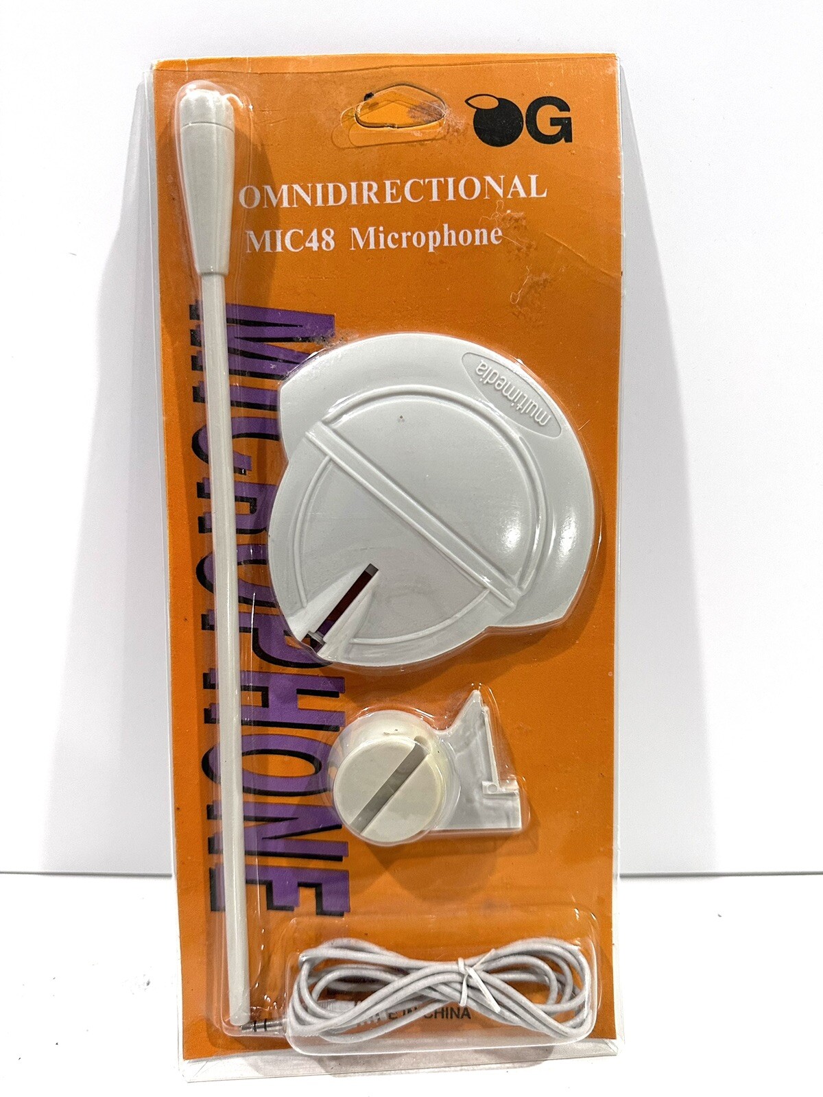 New! Vintage Computer Laptop Omnidirectional MIC48 Microphone Plug ...