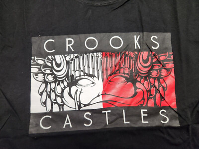 Crooks & Castles Mens Black Graphic Print T-Shirt New NWT FREE SHIP | eBay