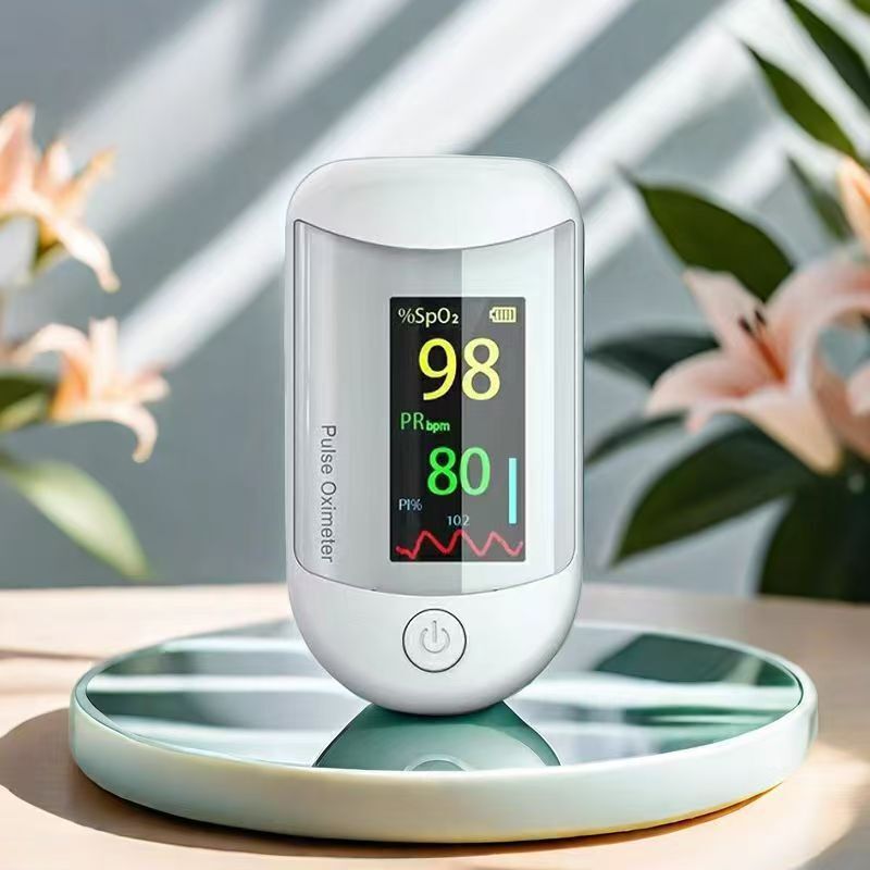 Finger Pulse Oximeter SpO2 Blood Oxygen Monitor Precision One button ...