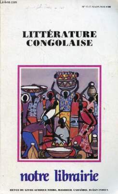 Littérature congolaise n°92-93 mars-mai 1988 - Les racines congol | eBay