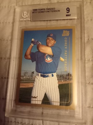 1999 Topps Traded Corey Patterson #T17 Graded BGS 9 MINT Rookie ...