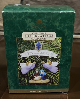 Dayspring Christmas Ornament Mobile Nativity Joy To The World Baby ...