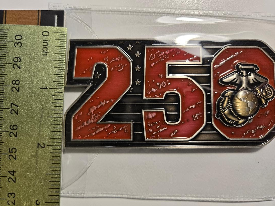 2025 U.S. Marines USMC 250th Anniv - Birthday Challenge Coin - ONLY ONE ...