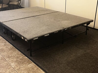 6x8 Portable Folding Stage Platform Sits 16”off Ground | eBay