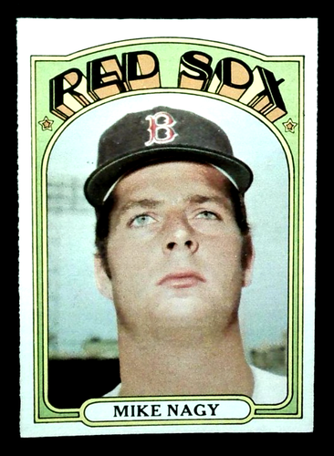 1972 O Pee Chee Opc Mike Nagy 488 Boston Red Sox Baseball Card Nm Ebay