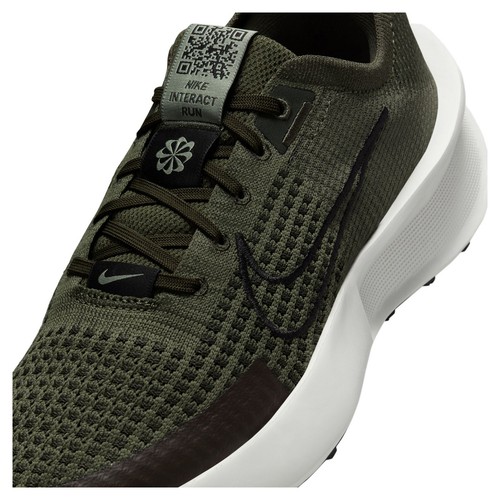 Women's Nike, Interact Run Running Shoe FD2292-300 Cargo Khaki/Black ...