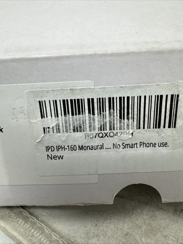 Clear communication IPD-160+2.5mm Jack Telephone headset, Monaural | eBay