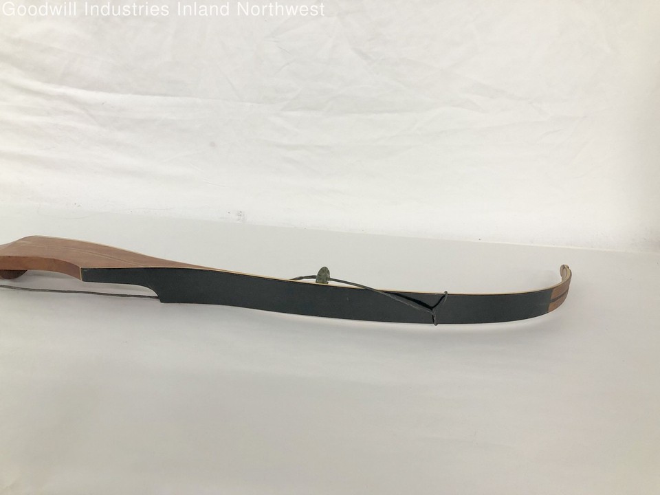 Vintage 57" Damon Howatt Archery Black & Brown Hunter Recurve Bow | eBay