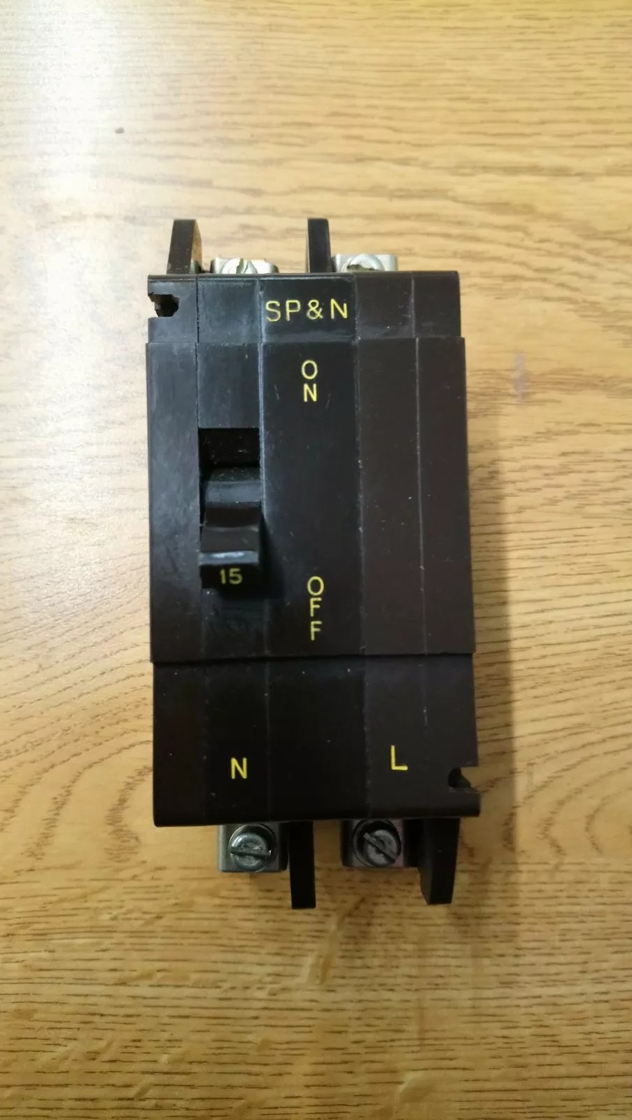 Crabtree C50 15A DP MCB Brown Bakelite 52/15 | eBay