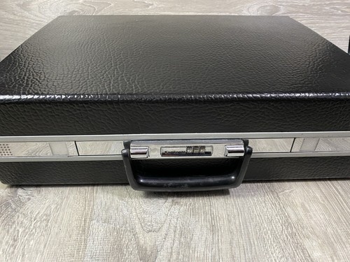 Vintage Samsonite Classic 100, Hard Shell Combination Lock Black ...