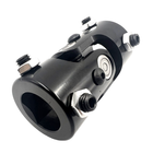 New 1" DD X 1" DD Single Steering U Joint Coupler Black Steel Universal ...