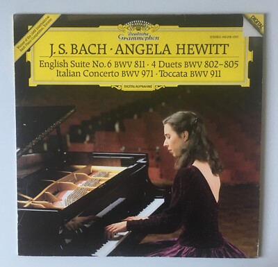 Angela Hewitt - Bach - DGG 1986 - LP - | eBay