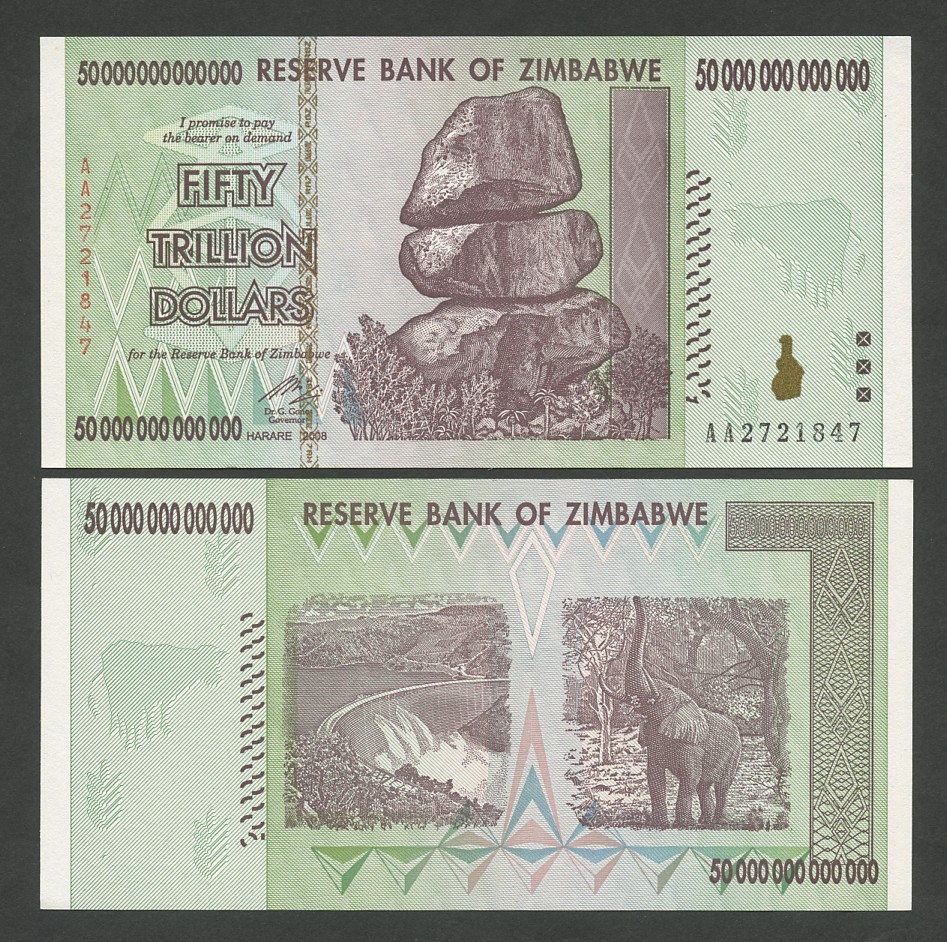 ZIMBABWE $100 trillion billion UNCIRCULATED Banknotes 100% UK TRUSTED ...