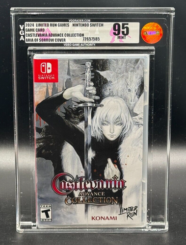 Castlevania Advance Collection Dracula X Cover Nintendo Switch New VGA ...