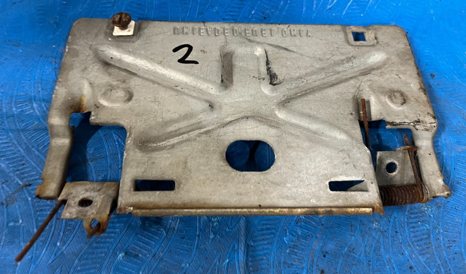 78-88 G Body Buick Cutlass Monte Rear License Plate Bracket Holder Door ...