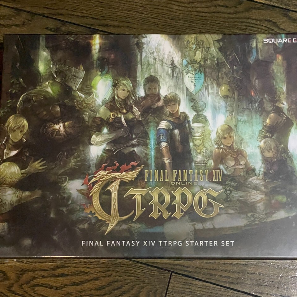 Square Enix FINAL FANTASY XIV TTRPG Starter Set Tabletop Role Playing ...