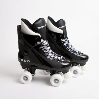 Ventro Pro Turbo Quad Roller Skates, Turbo 33 Style - White Ventro ...