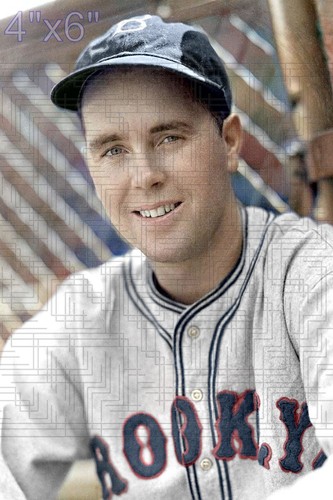 Bob Barr - 1935 Brooklyn Dodgers - choose a style - colorized print | eBay