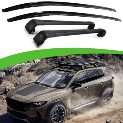 4Pcs Fit for Mazda CX-50 CX50 2022 2023 2024 Roof Rail Rack Cross Bars ...