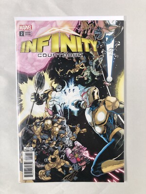 Infinity Countdown #2 Variant Connecting Cover By Aaron Kuder Marvel ...