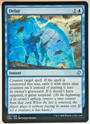 MTG Delay Time Spiral Remastered 061/289 Regular Uncommon | eBay