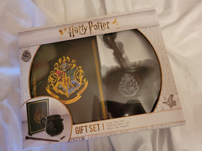 Harry Potter Gift Set by Paladone Caldron Mug, Wand Pen and Green ...