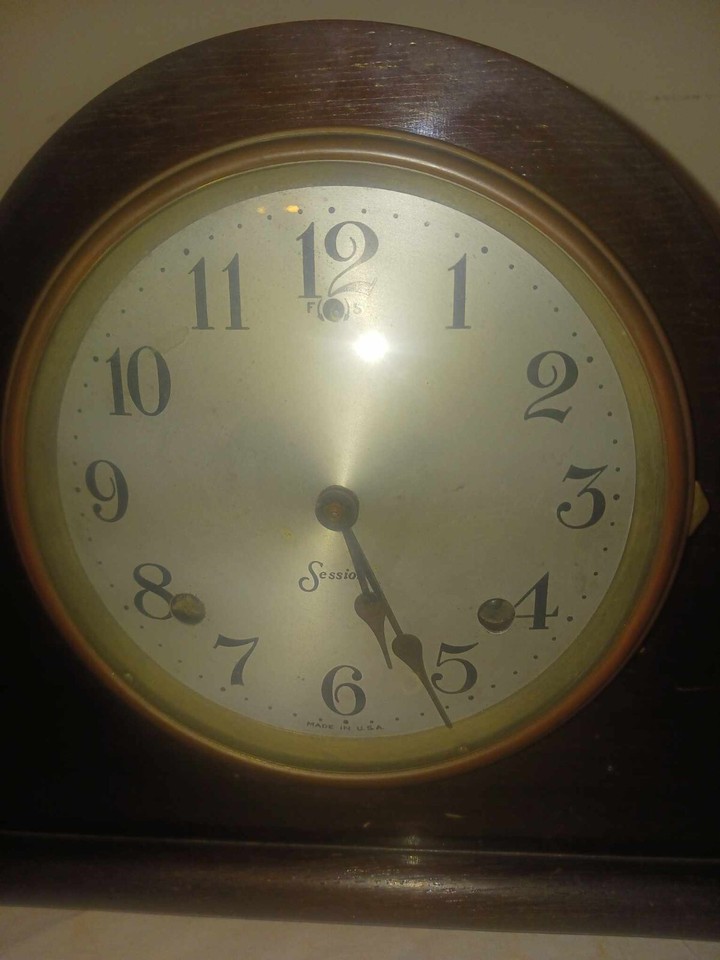 Vintage Sessions Mantel/Desk Clock | eBay