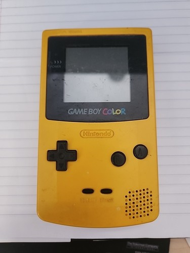 Yellow Gameboy Color Tested Working Vintage Nintendo Handheld | eBay