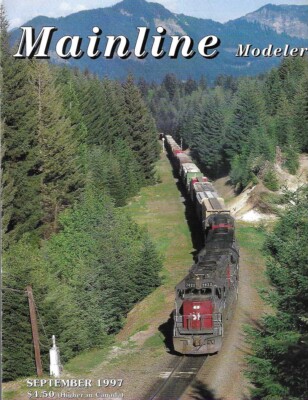 Mainline Modeler Sept 97 Turnouts FEC FP7 Solfur SP&S Brass C&NW Engine ...