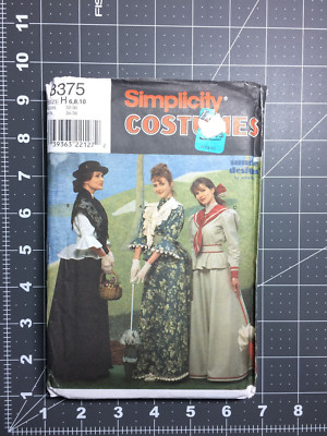 Simplicity #8375 ~ Pattern Titanic Dress Gown ~ Misses 6 8 10 ~ FF UC ...