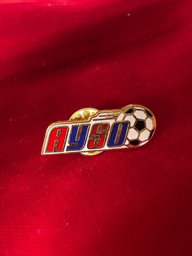 AYSO American Youth Soccer Organization Enamel Tie Lapel Pin Player ...