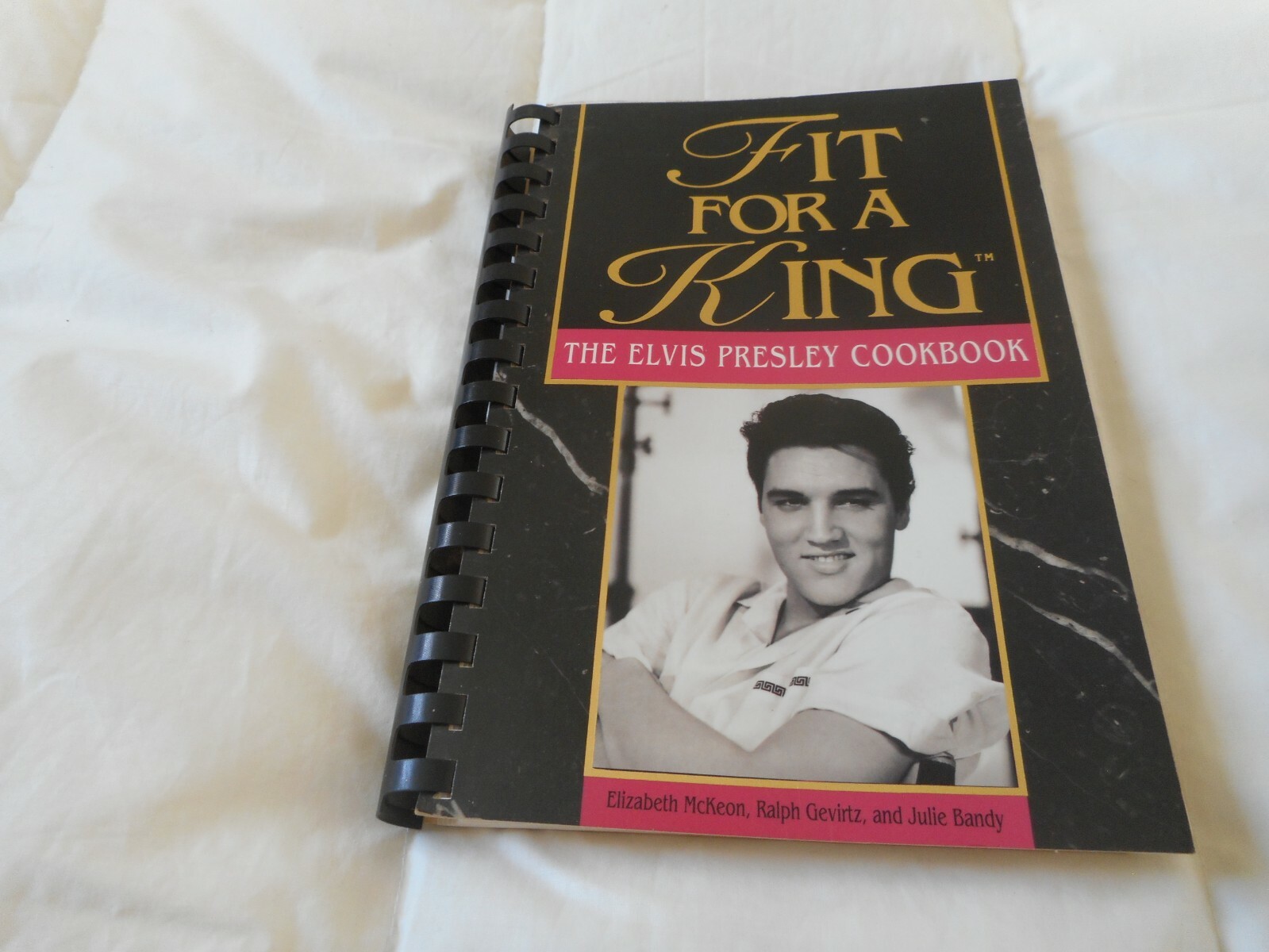 FIT For A KING -The ELVIS PRESLEY Cookbook, 1992 - Free U.S.A. Ship | eBay