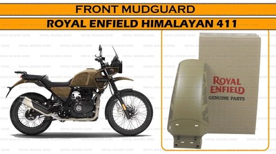 Royal Enfield "Front Mudguard Top With Sticker Desert Himalayan 411" | eBay
