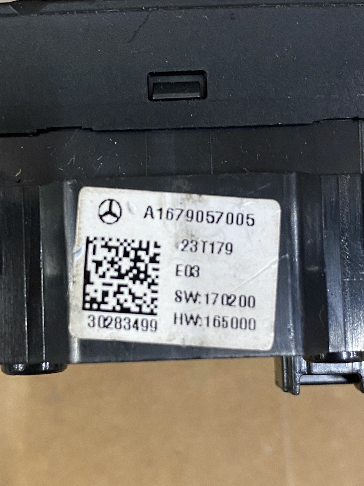 2020-2023 MERCEDES-BENZ GLS GLE SUSPENSION CONTROL SWITCH BLOCK OEM ...