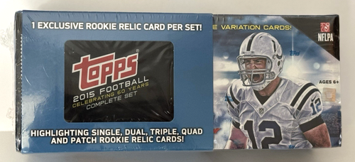2015 Topps Football Complete Set Factory Sealed (500 cards) + Rookie ...