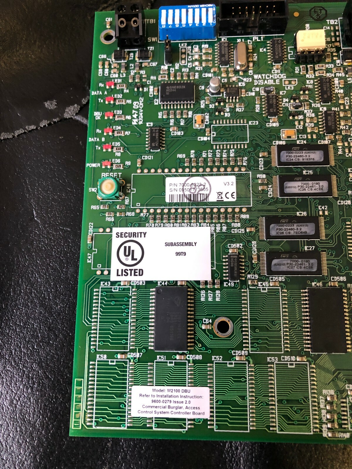 AMAG TECHNOLOGY M2100-DBU000-5223-2 DBU DATA BASE UNIT | eBay