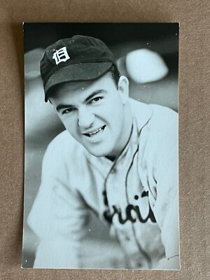 Boots Poffenberger Detroit Tigers Postcard | eBay