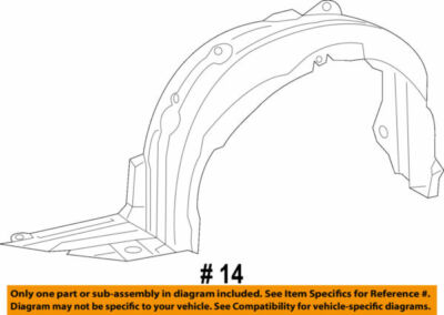 53806-53070 Toyota Liner, front fender, lh 5380653070, New Genuine OEM ...