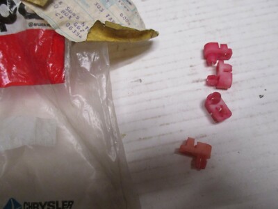 CLIPS FOR DOOR LATCH LINKS.74-77 CHRYSLER,DODGE,PLYMOUTH,IMP. 3796071 ...