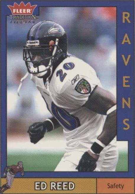 2003 Fleer Tradition - Ed Reed #5 Tiffany /200 for sale online | eBay