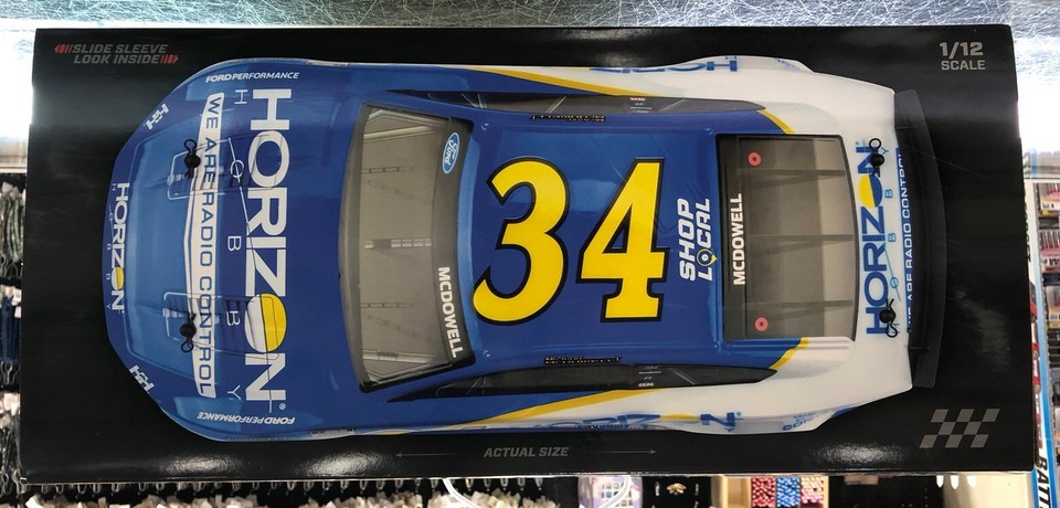Michael McDowell No. 34 Horizon Hobby 2024 Ford Mustang 1/12 AWD LOSI ...